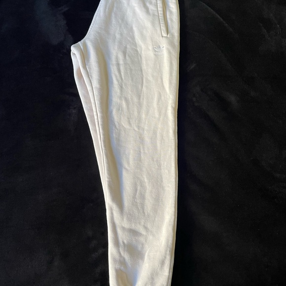 adidas | Pants | Adidas Cream Sweatpants | Poshmark